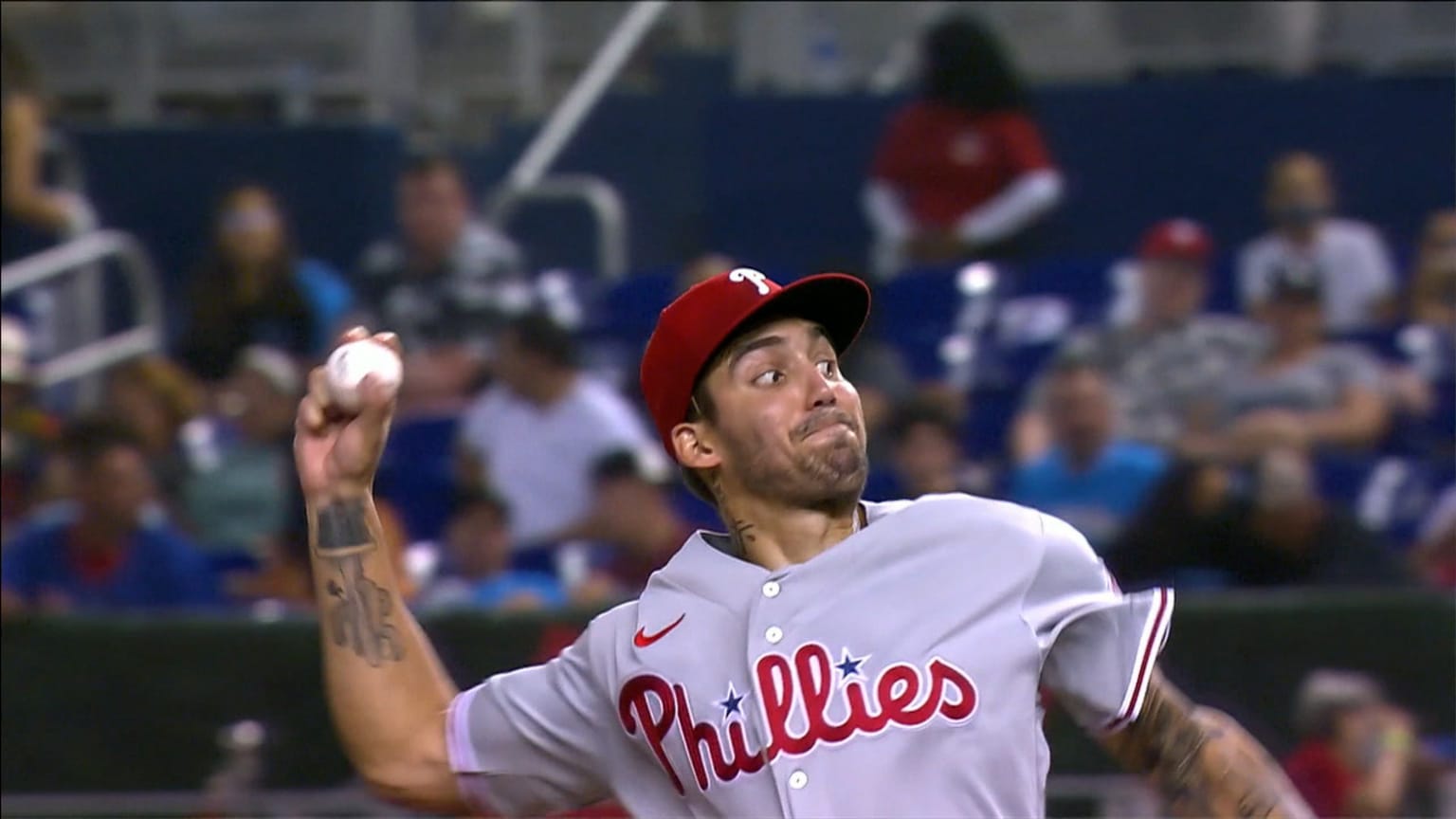 Hans Crouse strikes out Alex Jackson | 10/02/2021 | Philadelphia Phillies