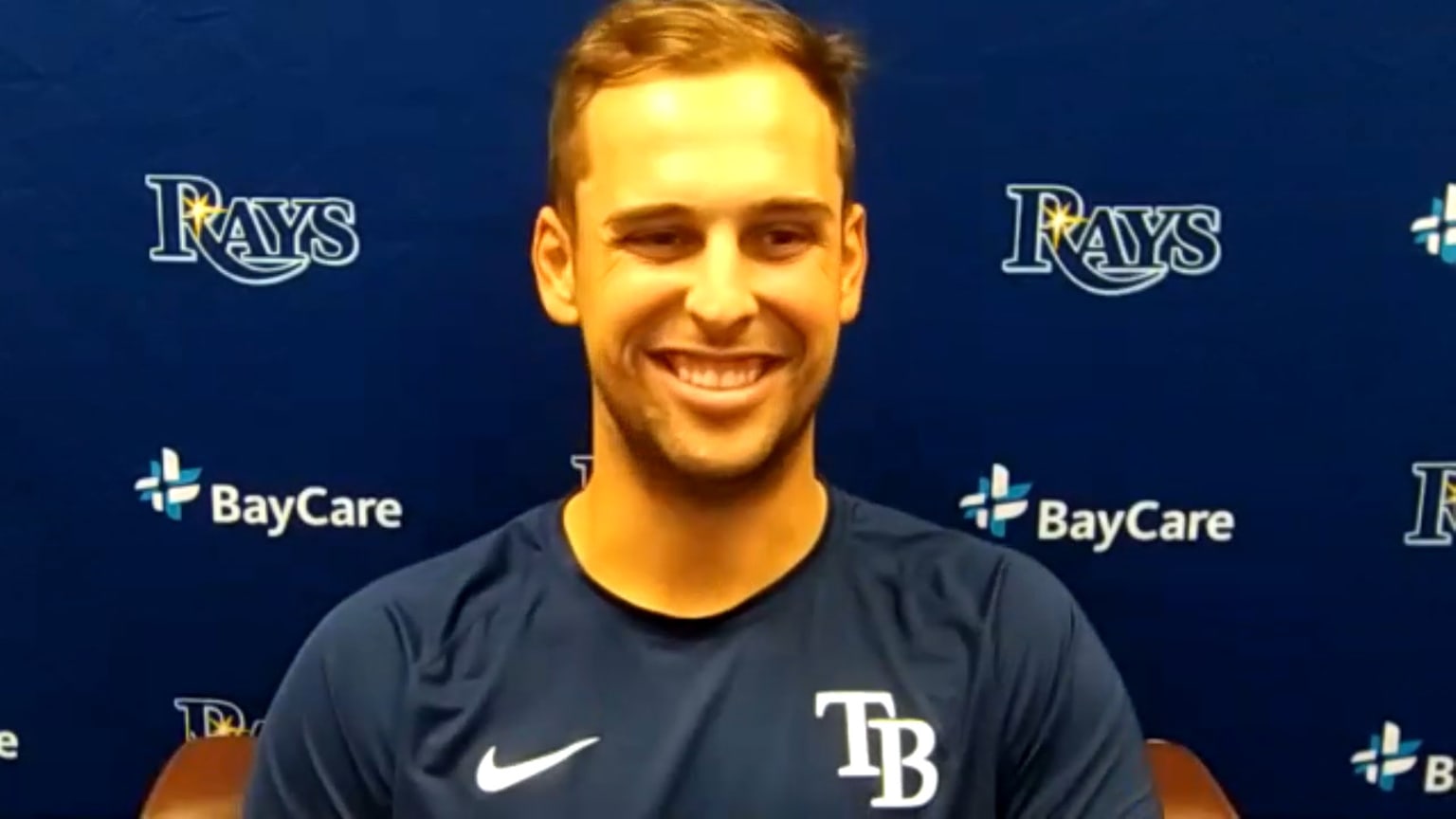 Nate Lowe talks Rays' win over the Mets, clubhouse | 09/21/2020 ...