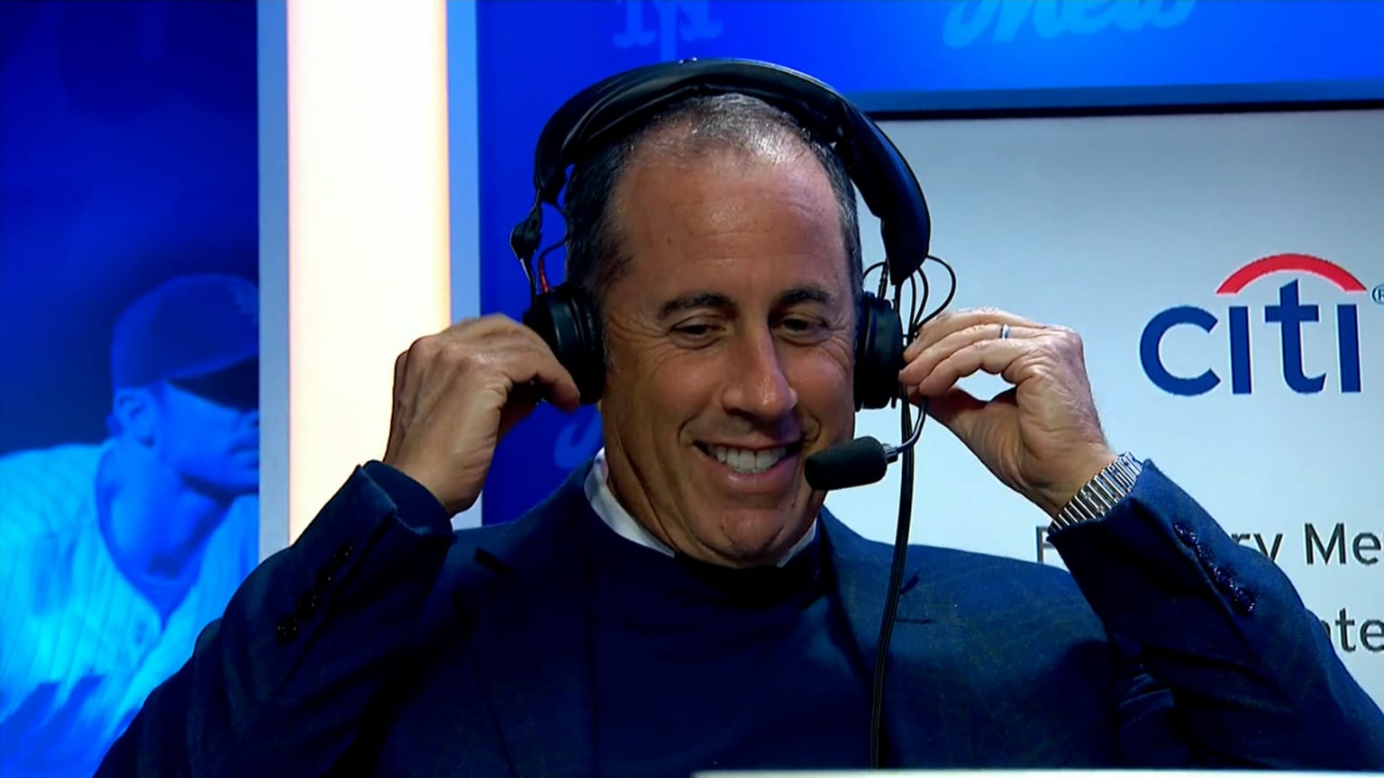 Jerry Seinfeld sits in with the Mets' broadcasters | 09/29/2021 | Tampa ...