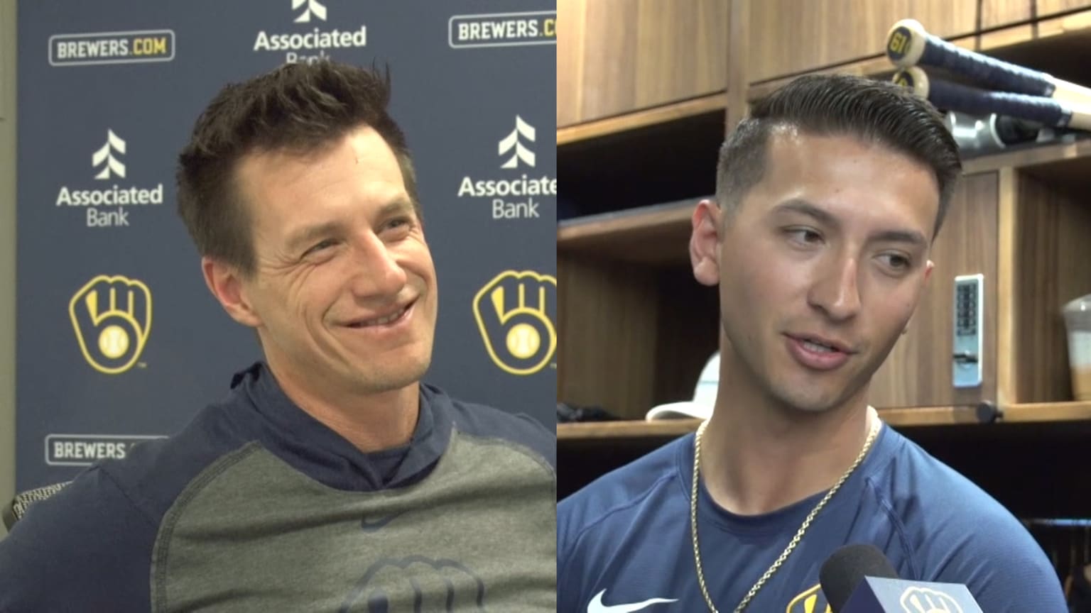 Mark Mathias, Craig Counsell on Mathias' spring | 02/29/2020 ...