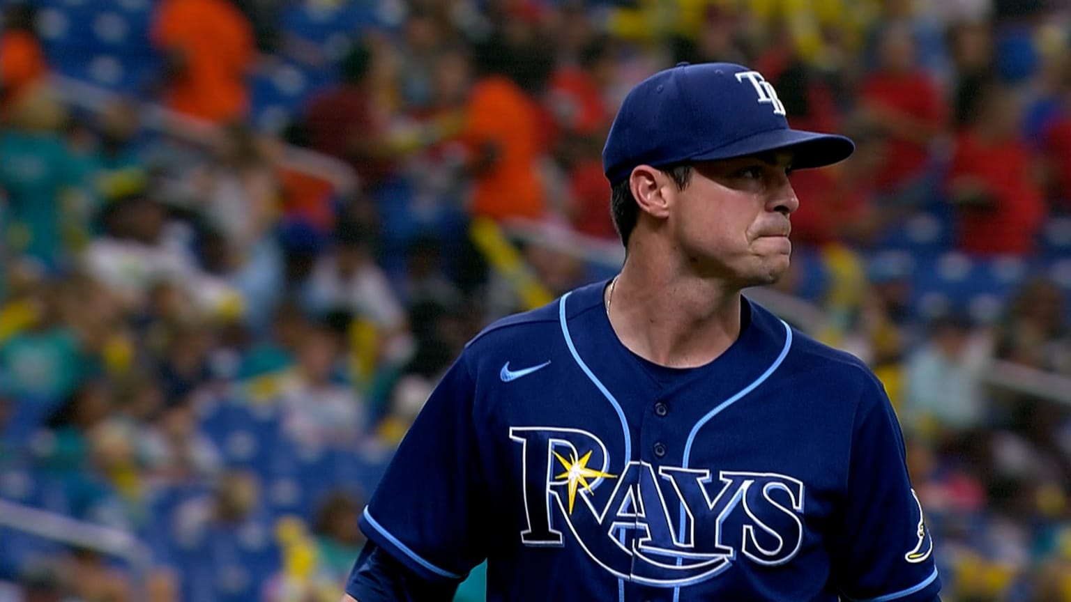 Brooks Raley keeps the game tied in the 7th inning | 06/29/2022 | Tampa ...