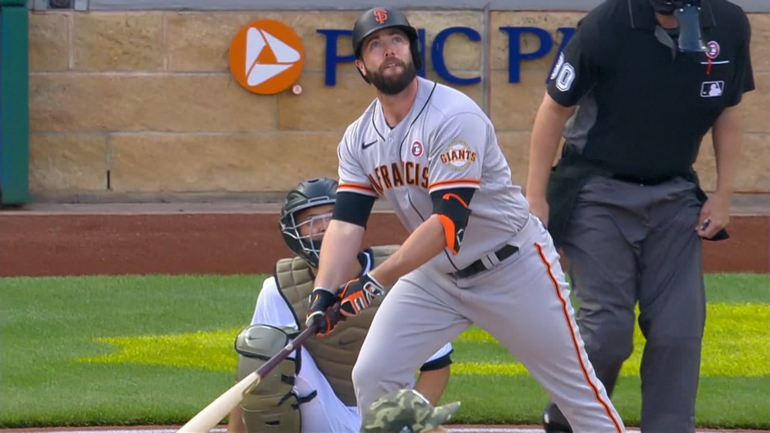 Darin Ruf opens up the scoring with the long-ball | 05/15/2021 | San ...