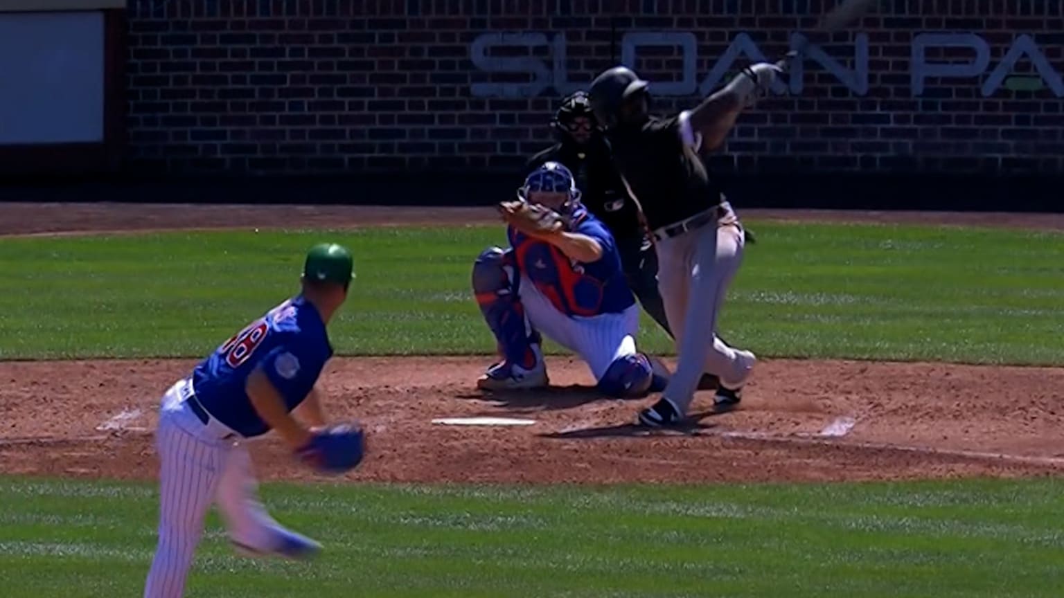Bryan Ramos belts a solo home run to left field | 03/17/2022 | Chicago ...