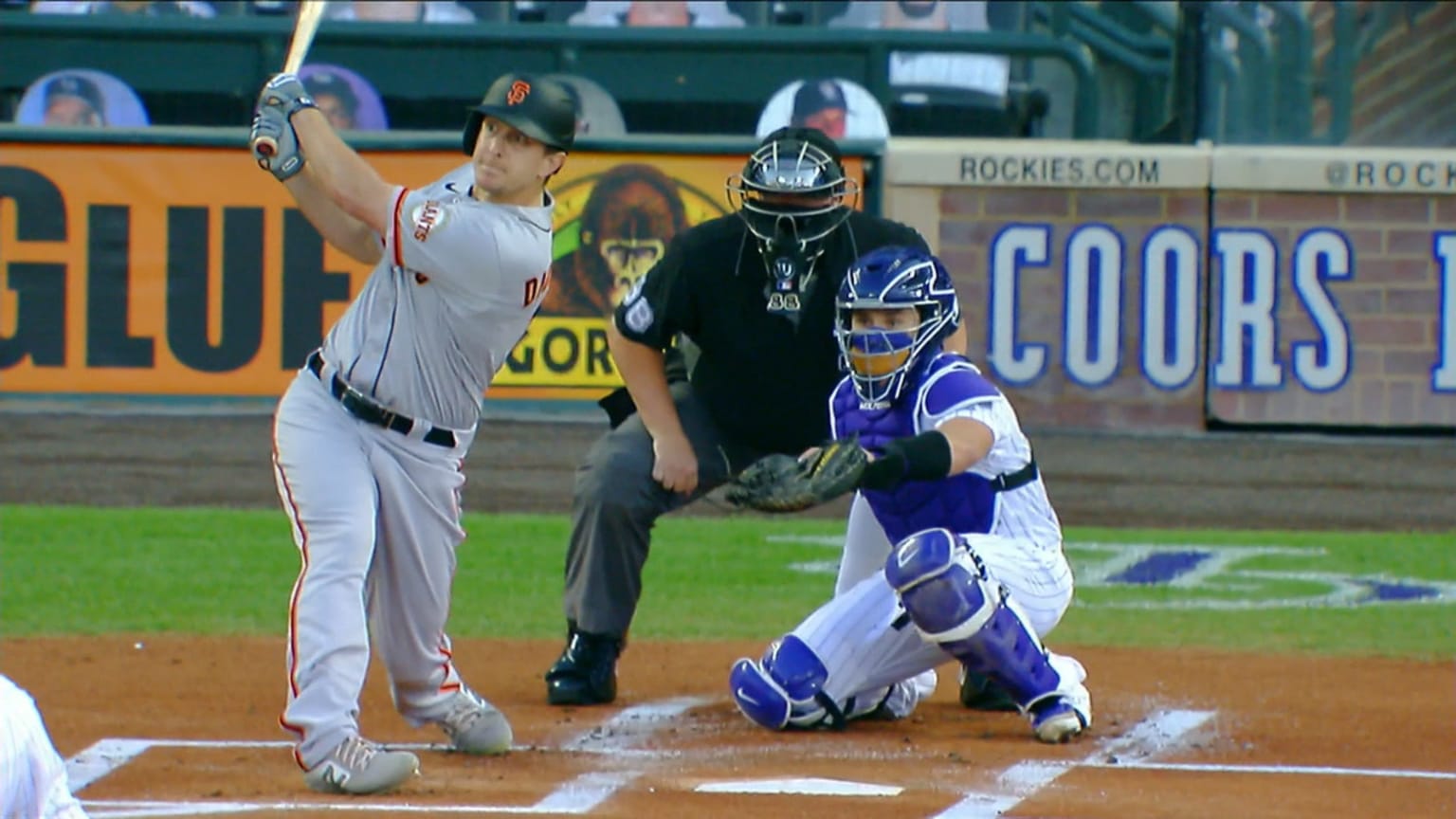 Alex Dickerson launches a solo home run to right | 09/01/2020 | MLB.com