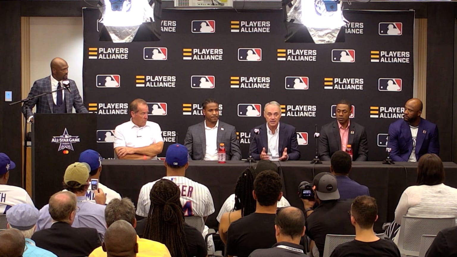 Commissioner Manfred on Players Alliance partnership | 07/12/2021 | MLB.com