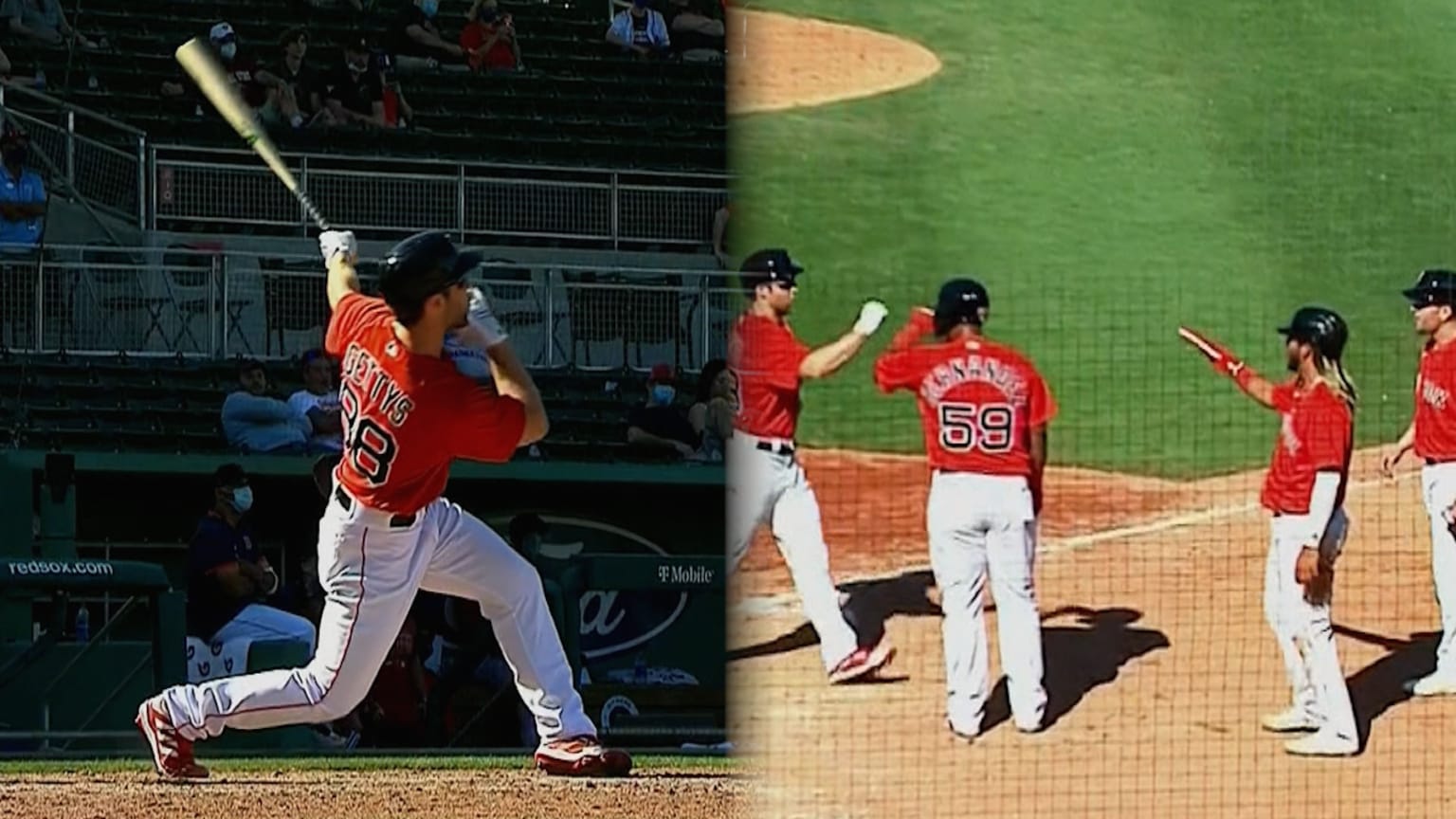 Michael Gettys belts a grand slam to left field | 03/13/2021 | MLB.com