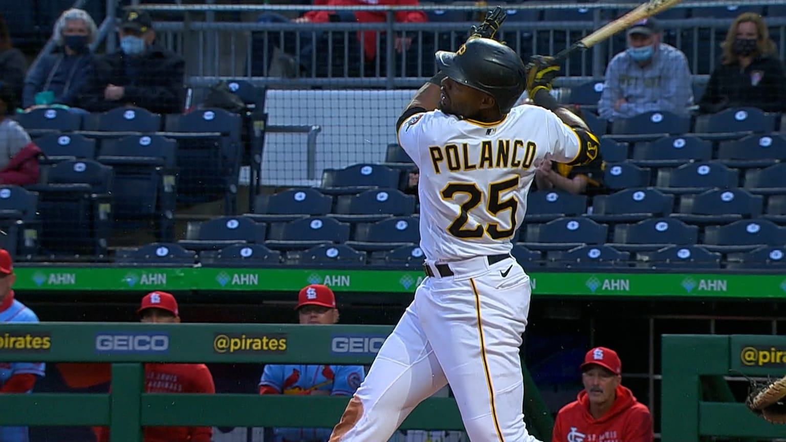 Gregory Polanco logs an RBI infield single | 05/01/2021 | Pittsburgh ...