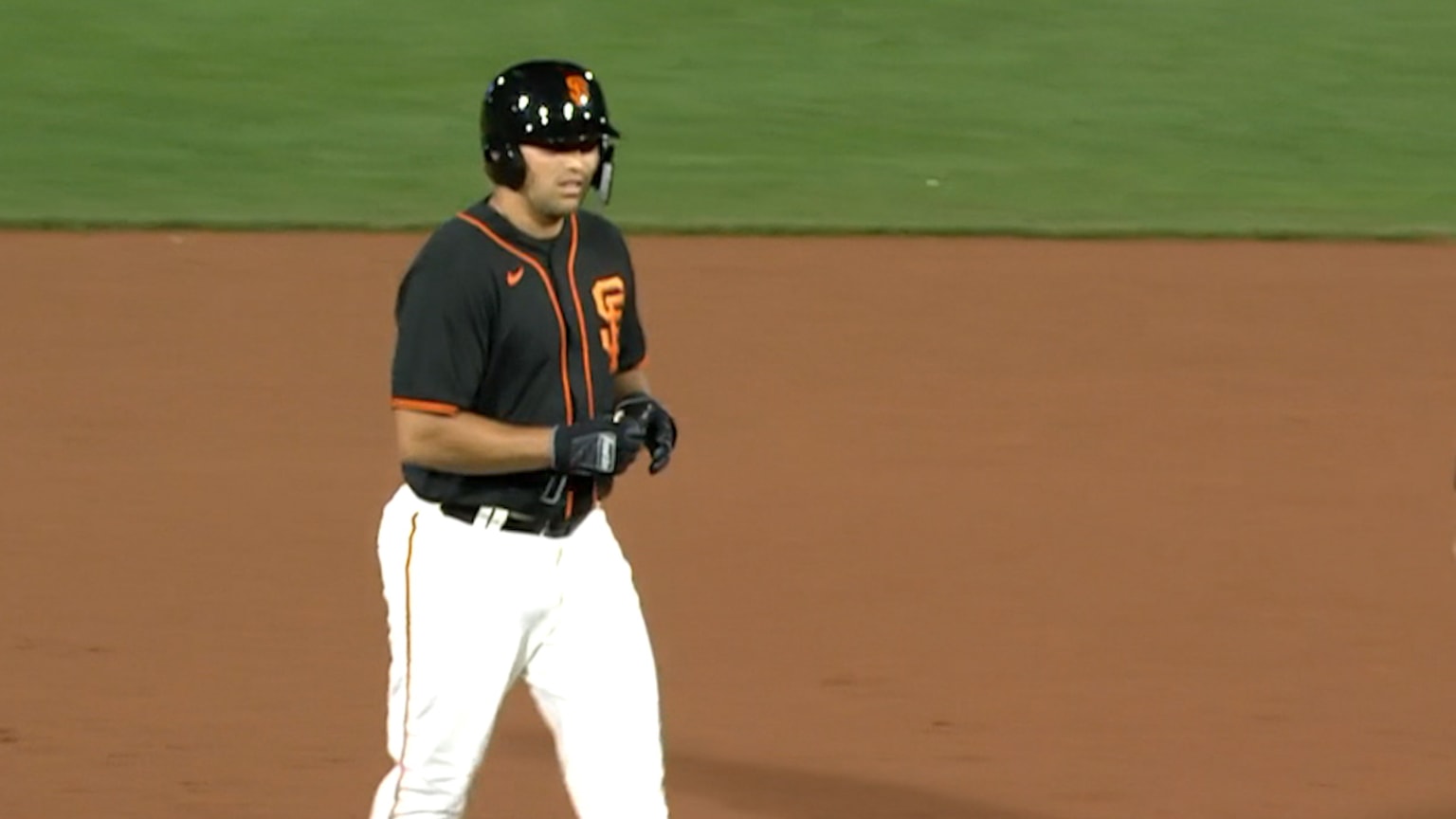 Sean Roby laces a two-run double to right field | 02/28/2020 | Atlanta ...