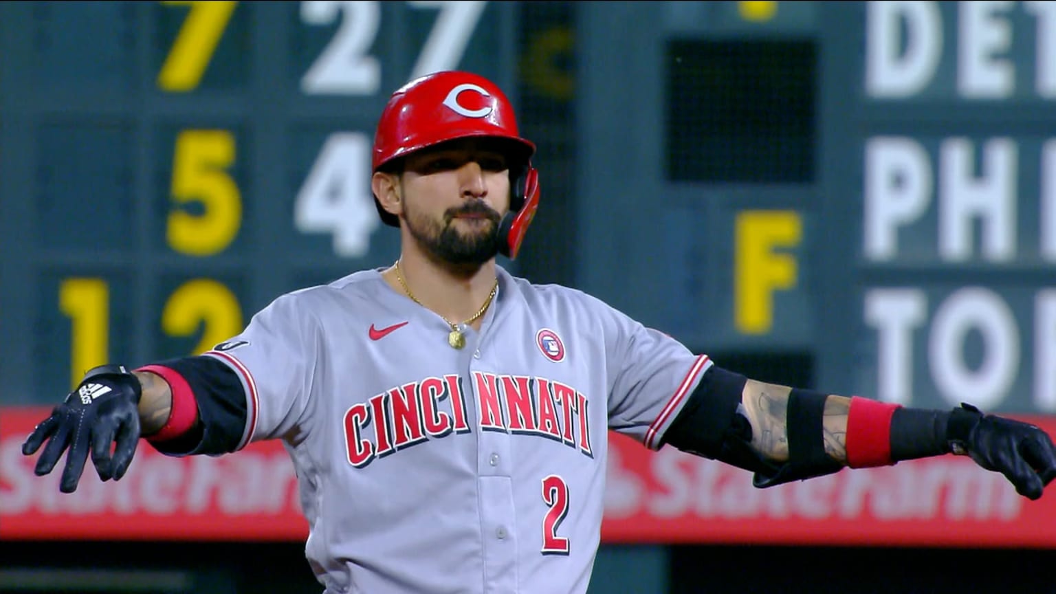 Nick Castellanos' go-ahead double | 05/15/2021 | Cincinnati Reds