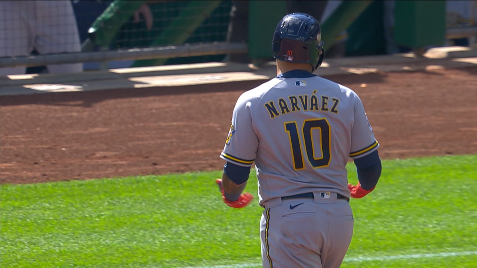 Omar Narváez's RBI single | 07/03/2021 | Milwaukee Brewers