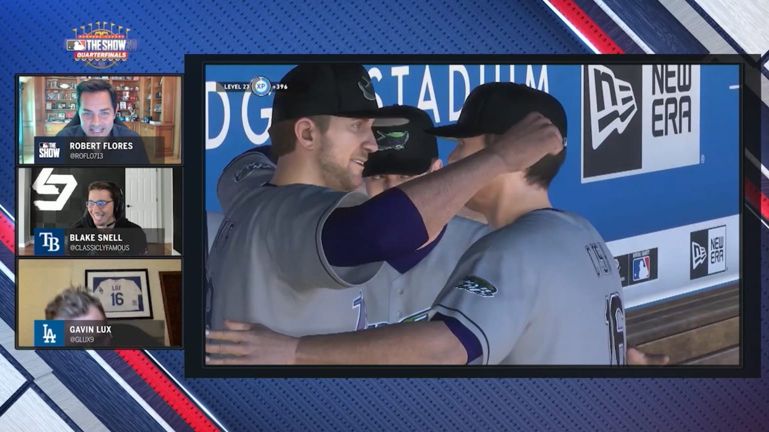 Blake Snell vs. Gavin Lux in Players League playoffs | 05/02/2020 | New ...