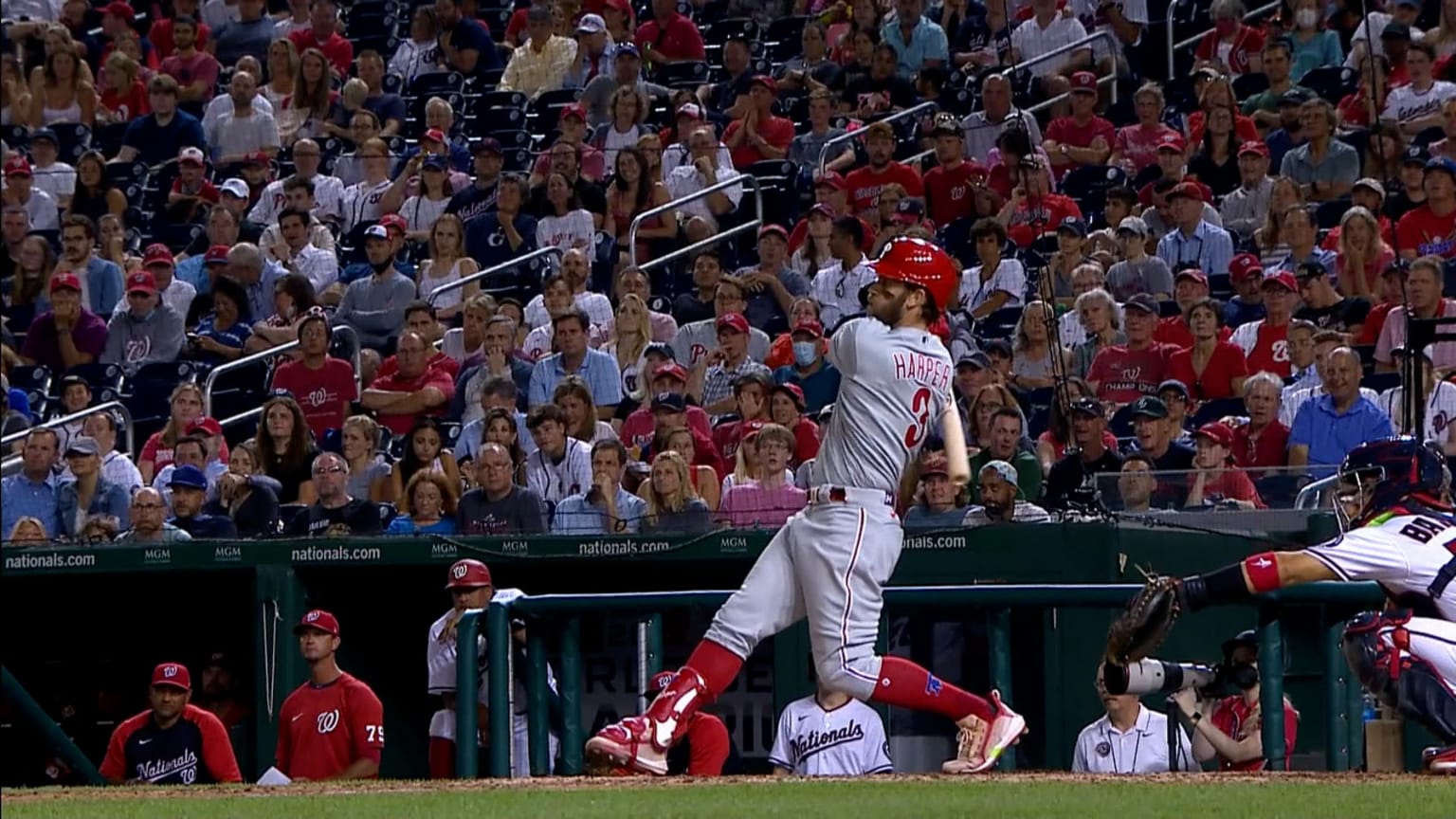 Bryce Harper's solo home run | 08/03/2021 | Philadelphia Phillies