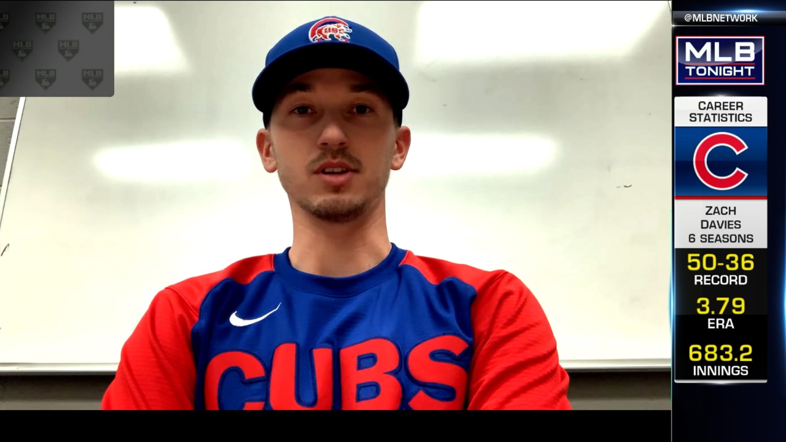 Zach Davies on establishing command with his changeup | 03/27/2021 ...