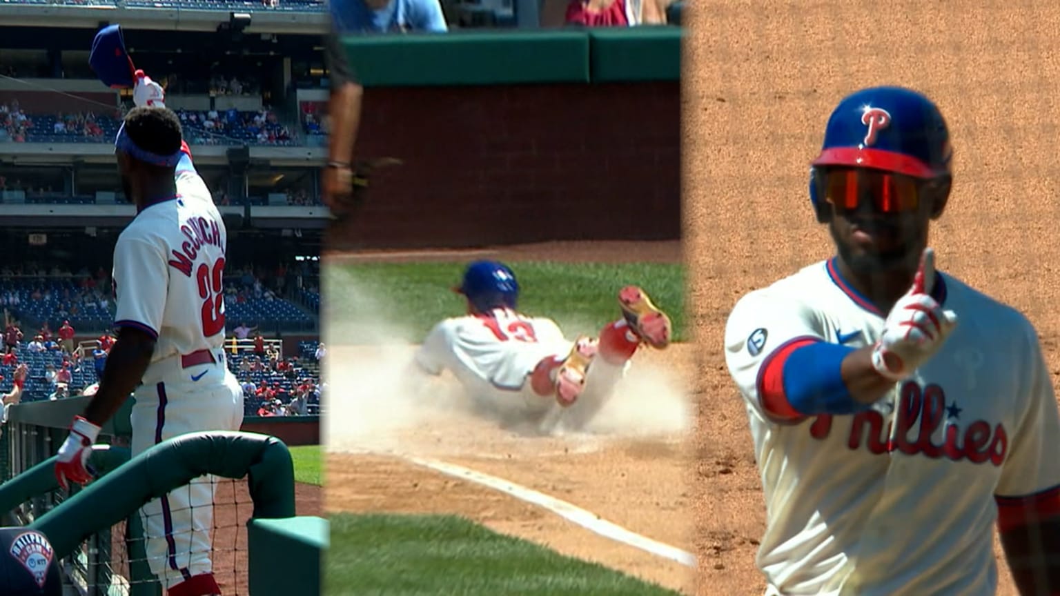 Phillies take a 7-3 lead after scoring 7 in the 4th | 06/06/2021 ...