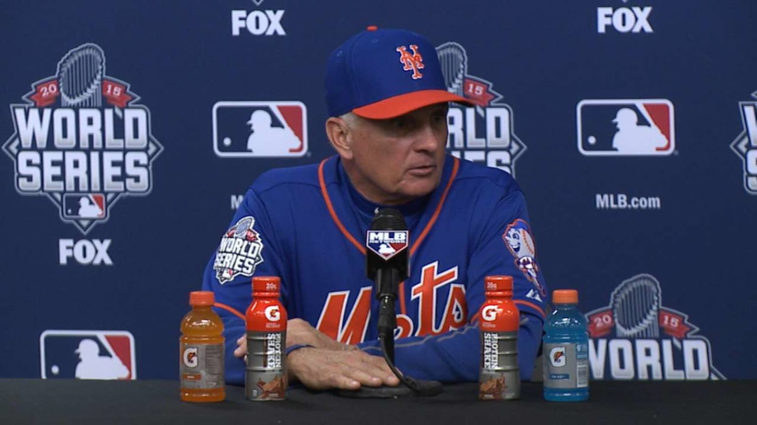 Collins on season, loss in WS | 11/01/2015 | New York Mets