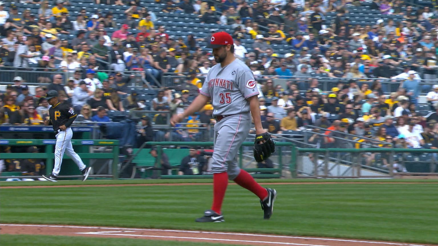 CIN@PIT: Roark freezes Newman to end the 5th | 04/06/2019 | Cincinnati Reds