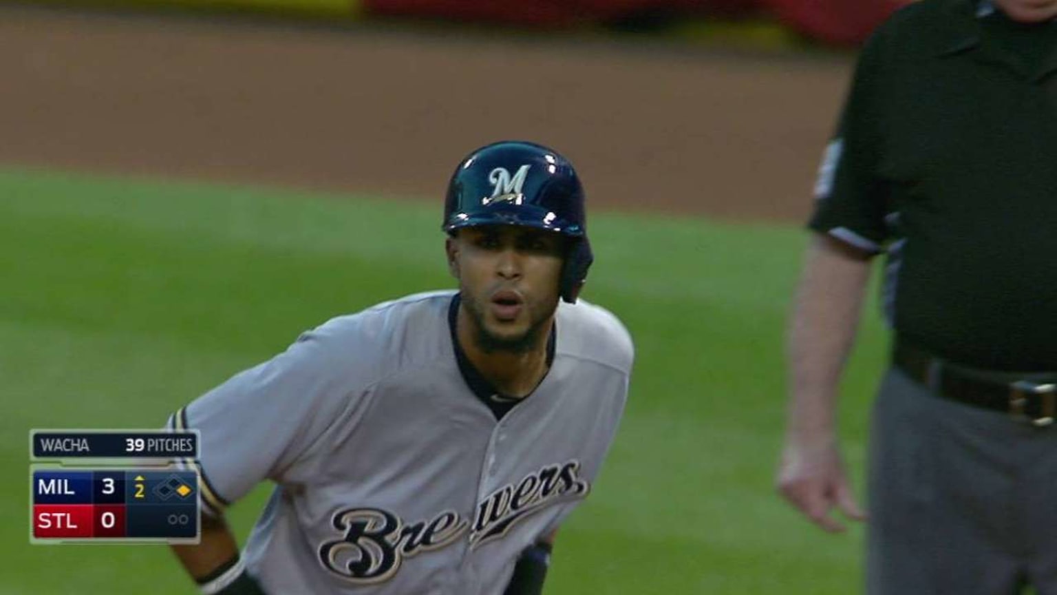 MIL@STL: Rivera singles to notch first big league hit | 09/24/2015 ...