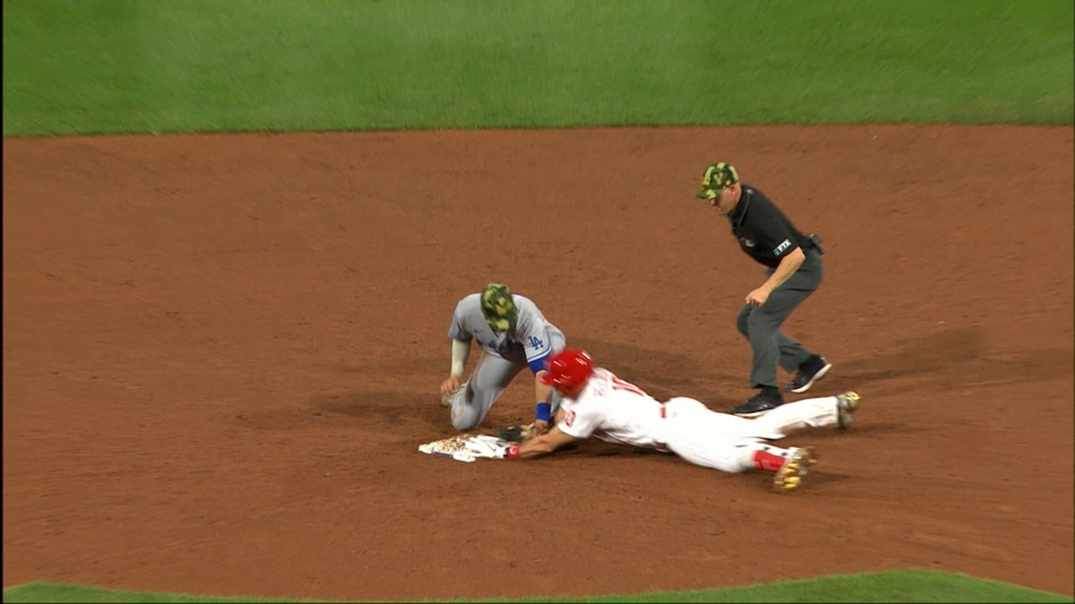 J.T. Realmuto doubles after call stands in the 9th | 05/20/2022 | San ...