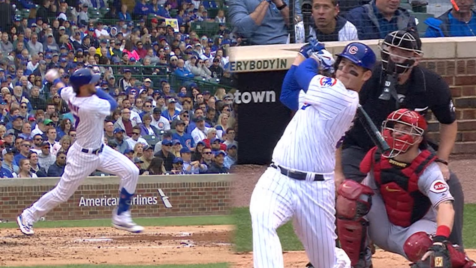 CIN@CHC: Bryant, Rizzo smash back-to-back home runs | 05/24/2019 ...