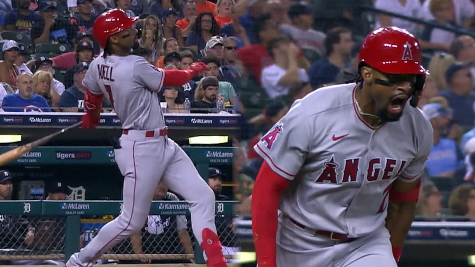 Grand slam de Jo Adell | 17/08/2021 | Los Angels de Los Angeles