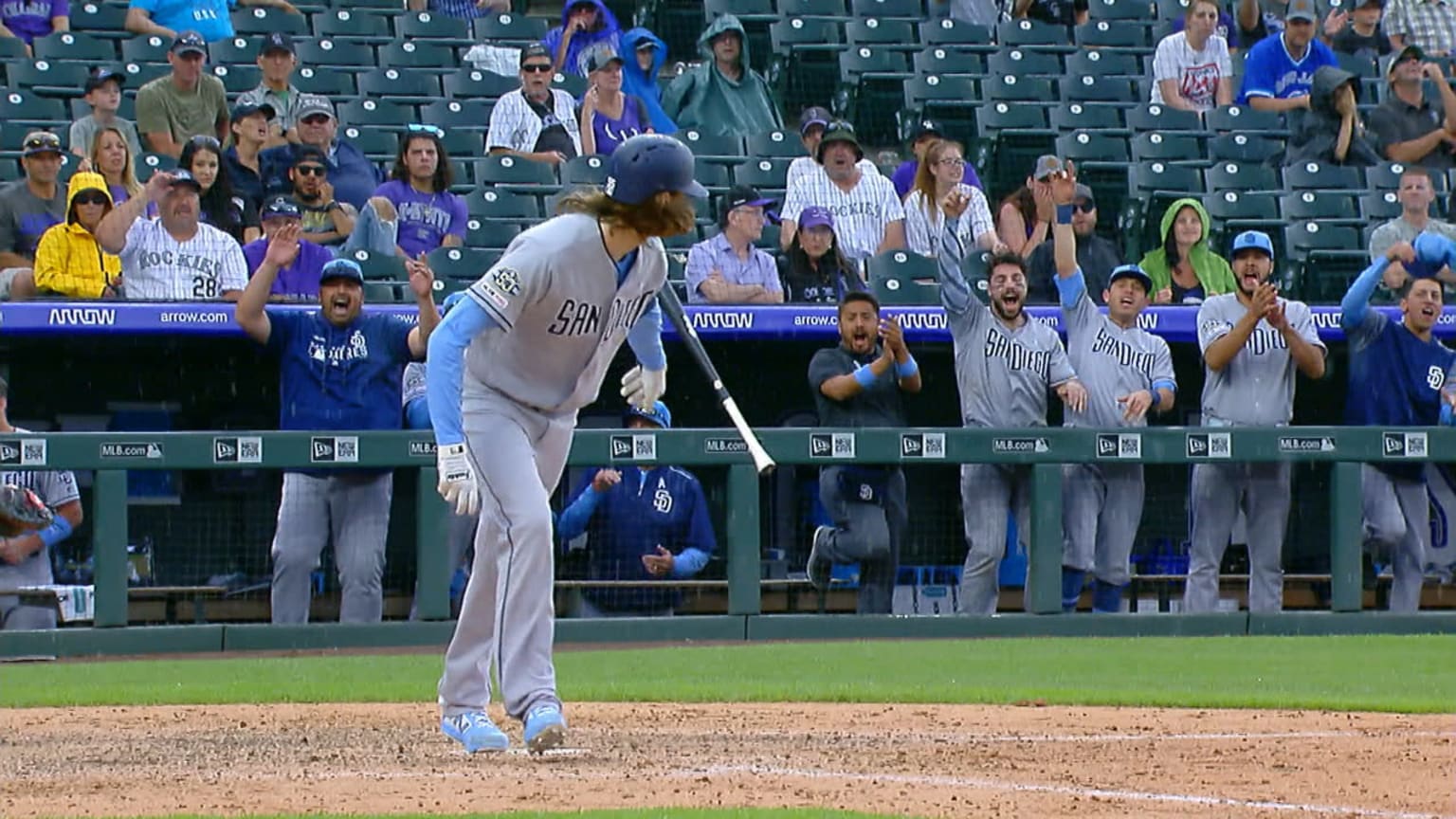 SD@COL: Padres storm back with 4-run 9th for lead | 06/16/2019 | San ...