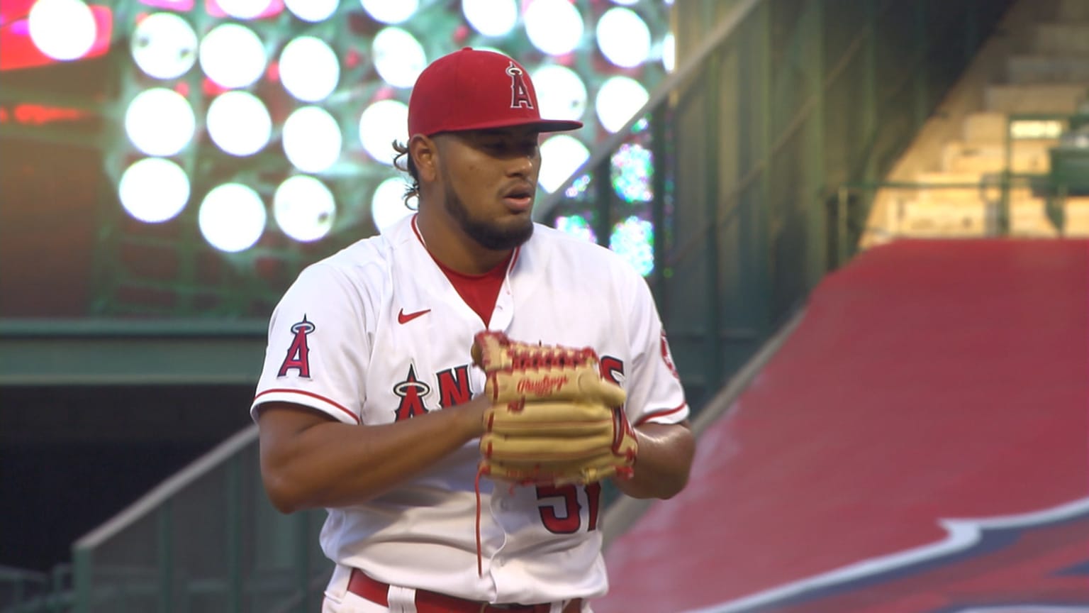 Jaime Barria strikes out 8 batters over 6 1/3 frames | 09/18/2020 | Los ...