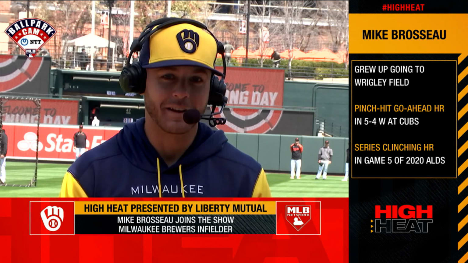 Mike Brosseau discusses his pinch-hit homer vs Cubs | 04/11/2022 | MLB.com