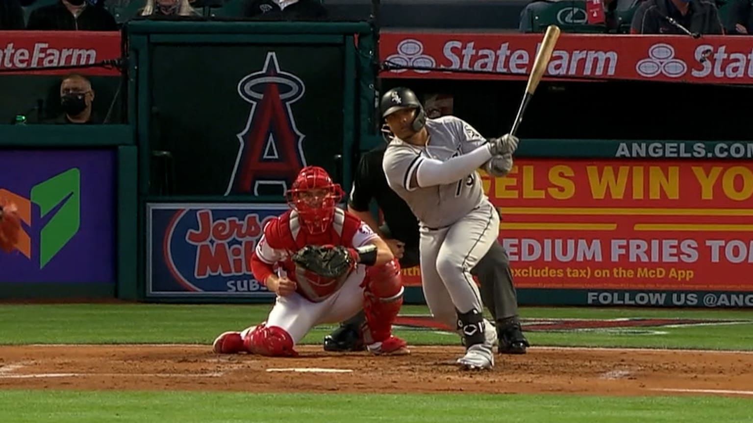 Yermín Mercedes picks up his first Major League hit | 04/02/2021 | MLB.com