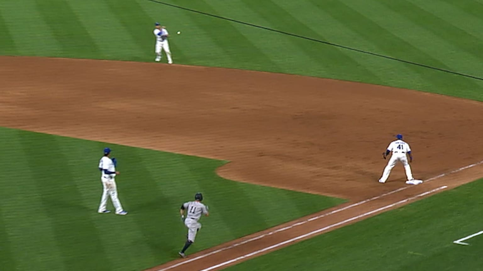 Whit Merrifield makes a great sliding play in the 6th | 08/09/2021 ...