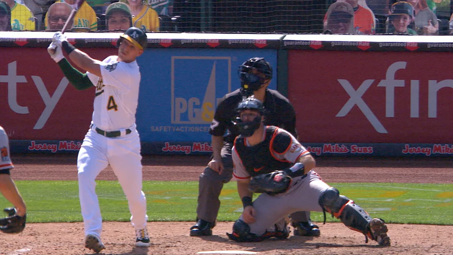 Jake Lamb belts a two-run home run to right field | 09/19/2020 | Athletics