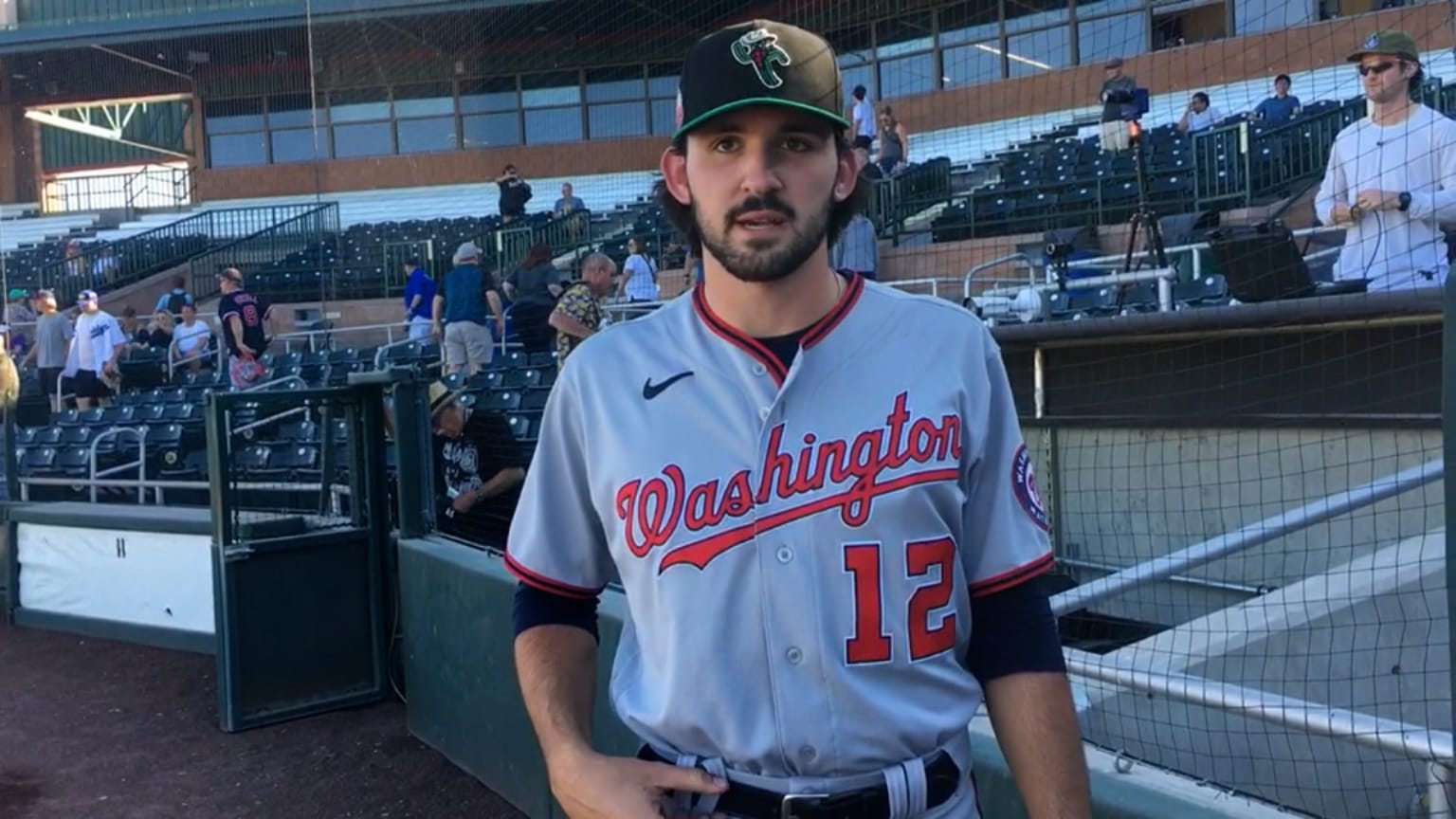 Cole Henry speaks on his pitching performance | 10/30/2021 | Washington ...