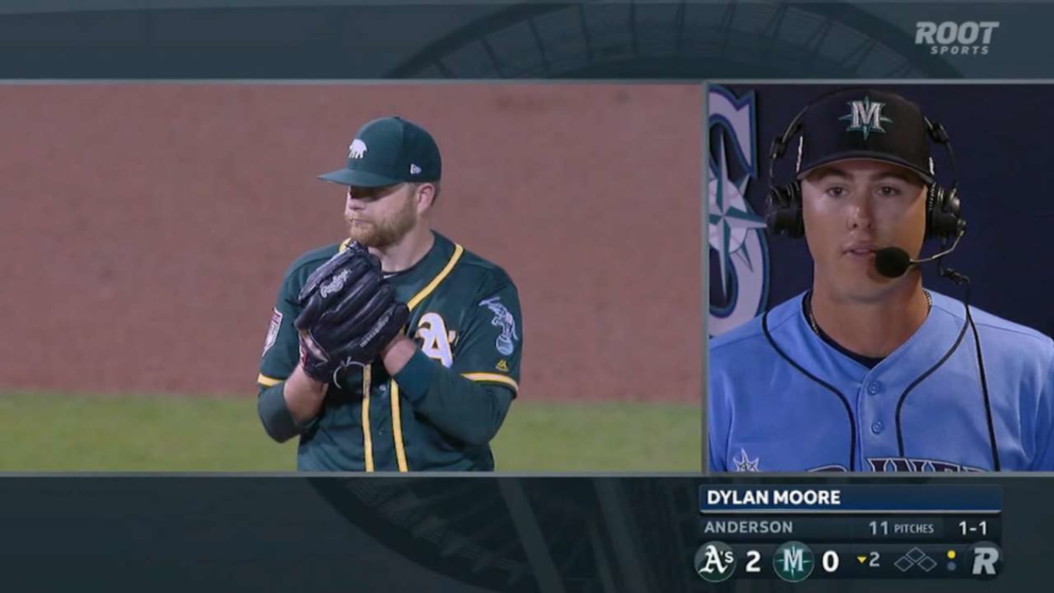 OAK@SEA: Moore on competing for a role, versatility | 03/06/2019 ...
