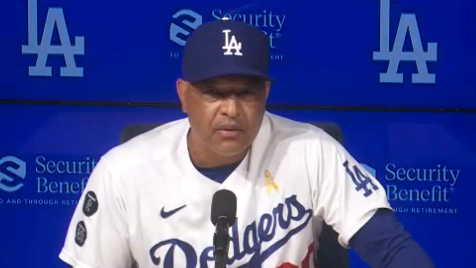 Dave Roberts discusses the 8th inning rally, Scherzer | 09/01/2021 ...