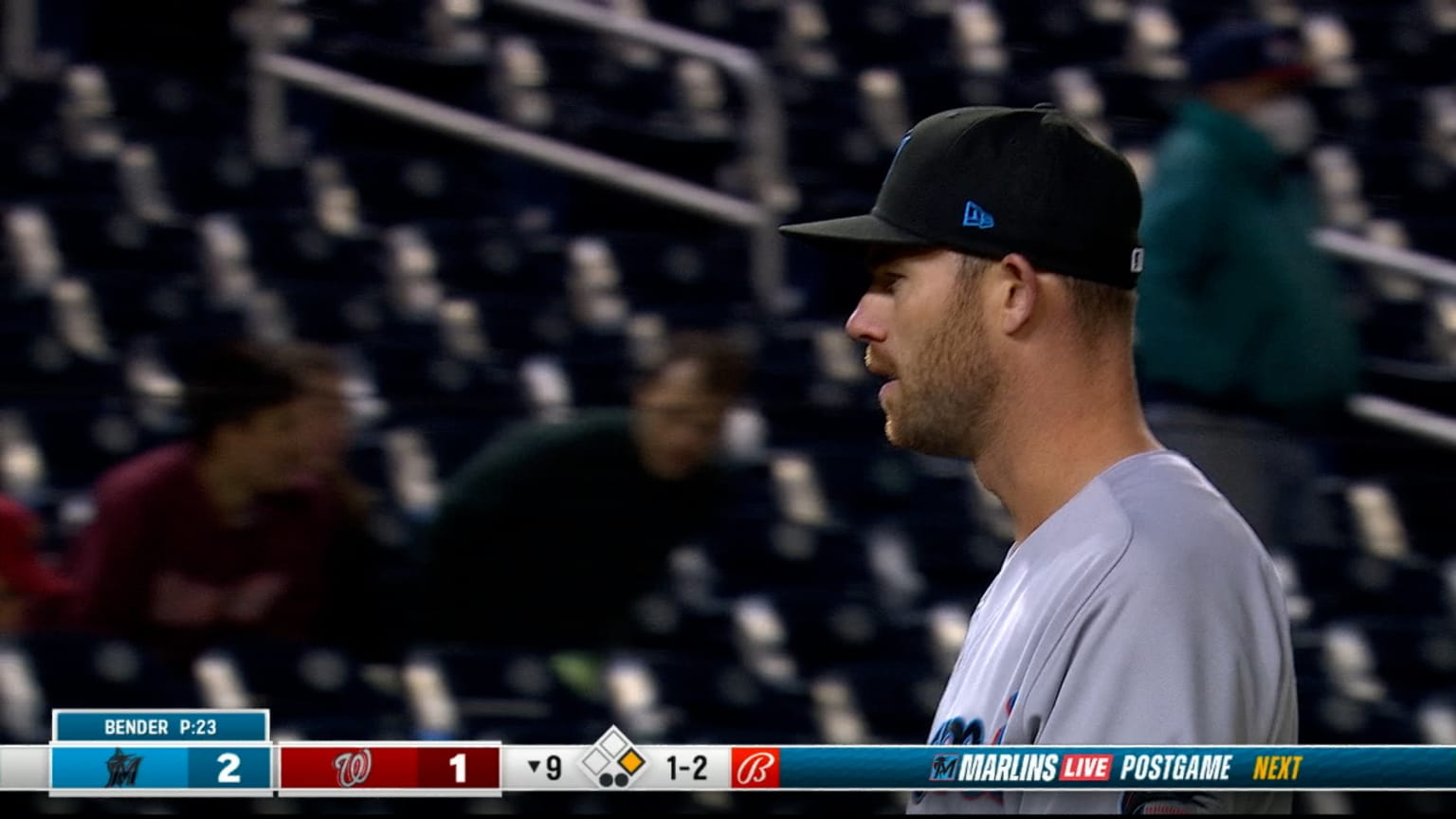 Bender asegura salvado y victoria 2-1 de los Marlins | 27/04/2022 | Los ...