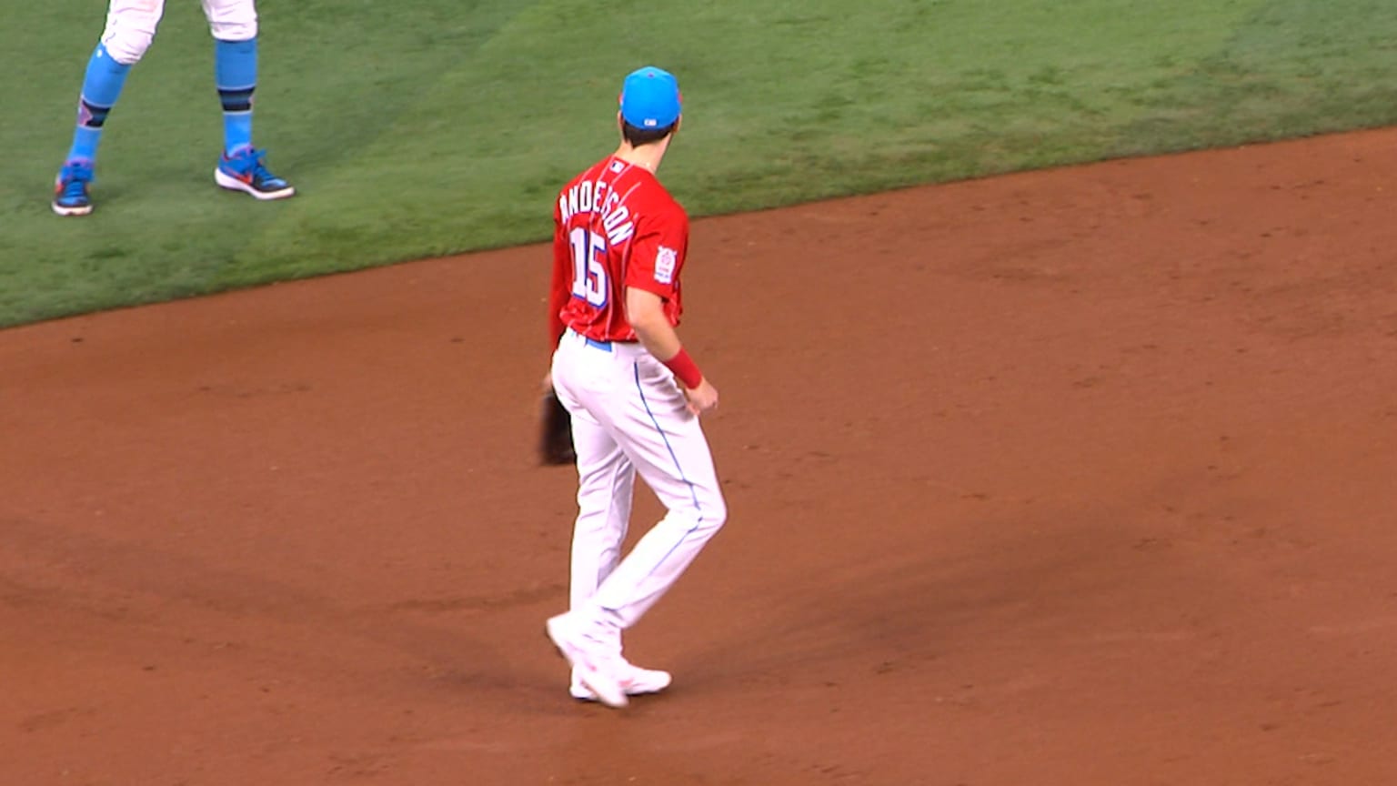Brian Anderson makes the leaping catch at third base | 05/21/2022 | New ...
