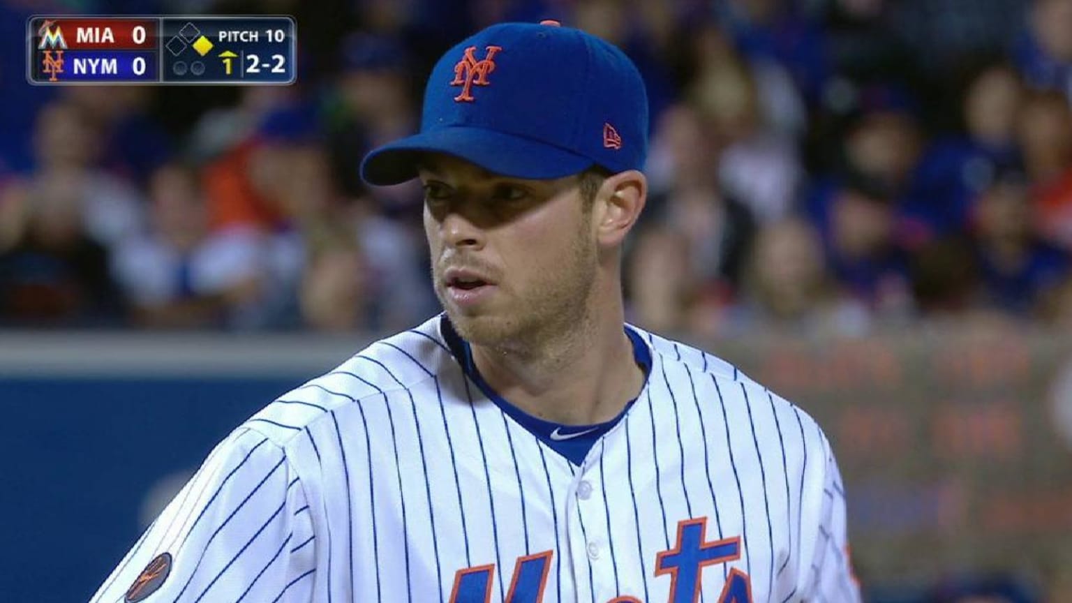 MIA@NYM: Matz strikes out Anderson swinging in 1st | 09/29/2018 | New ...