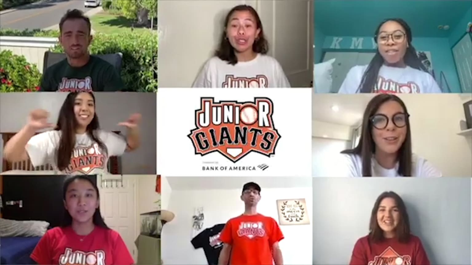 We are Junior Giants, We are AmeriCorps | 01/20/2021 | San Francisco Giants