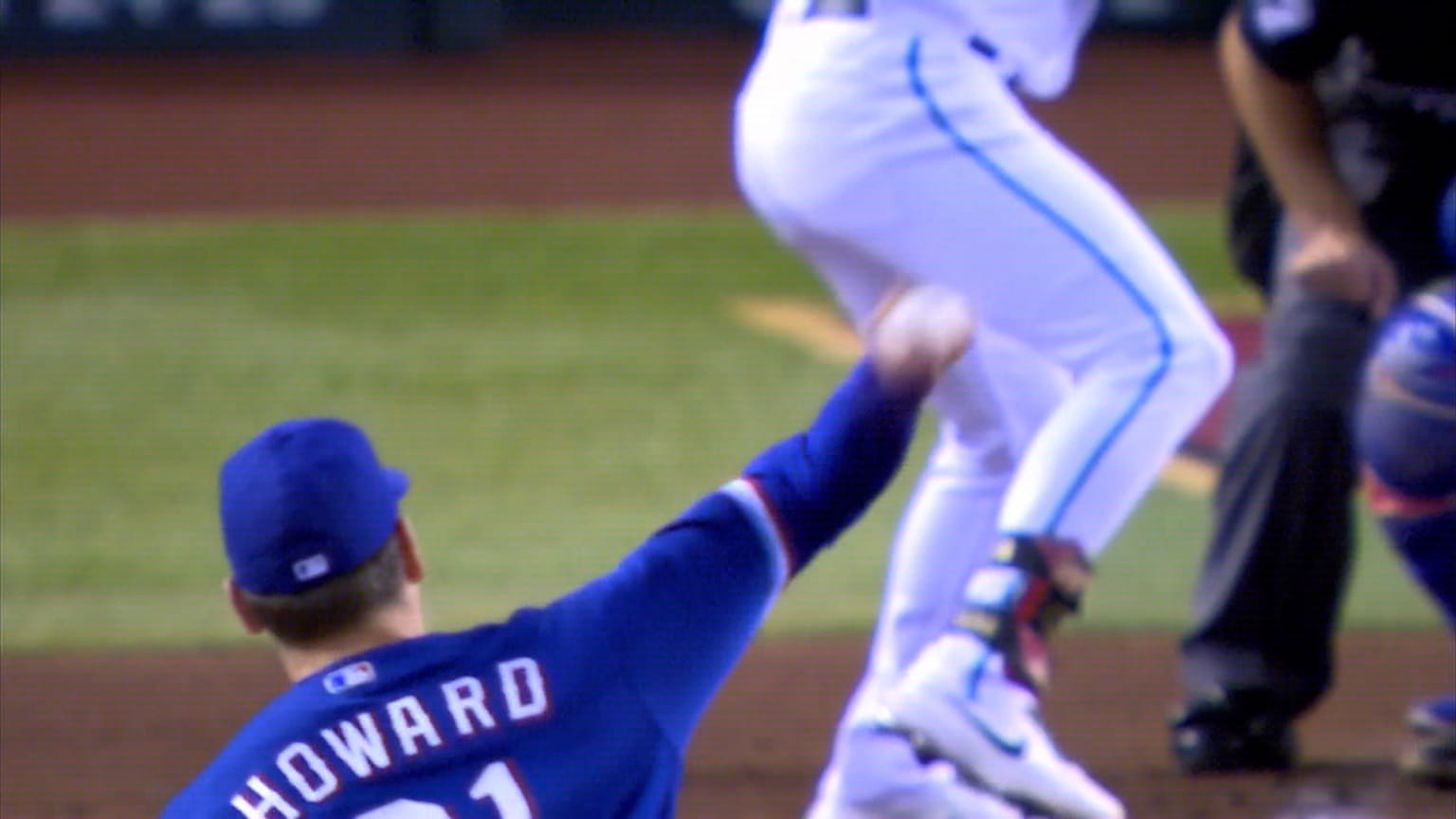 Spencer Howard fans David Peralta in the 2nd inning | 09/07/2021 ...
