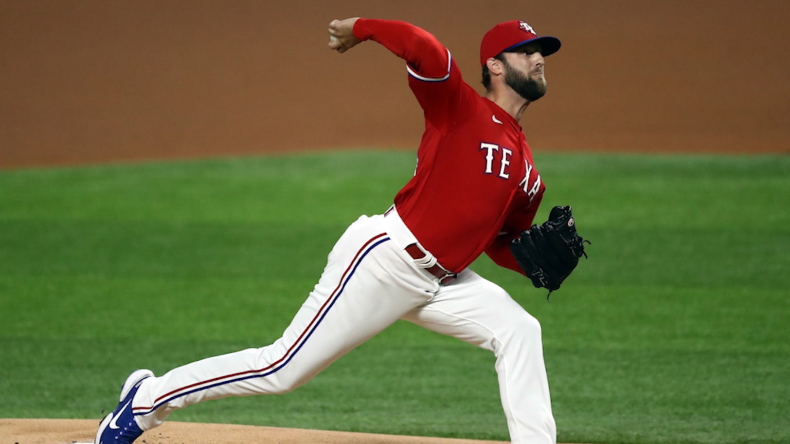 Jordan Lyles strikes out 5 over 5 1/3 innings | 08/07/2020 | Texas Rangers