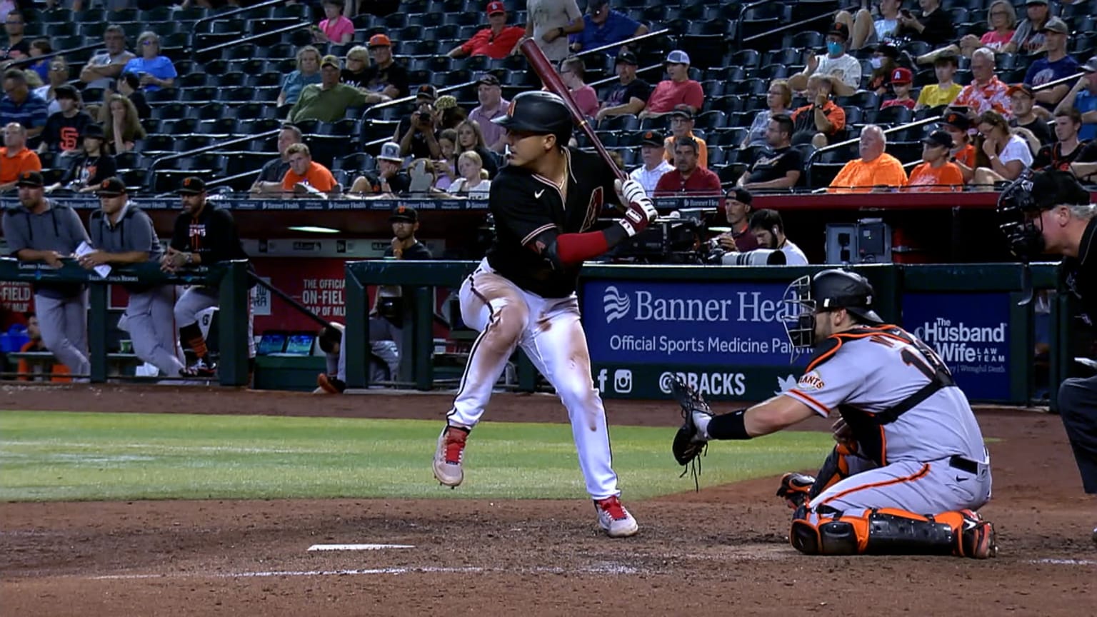 Josh Rojas goes deep to right-center in the 7th frame | 07/27/2022 ...