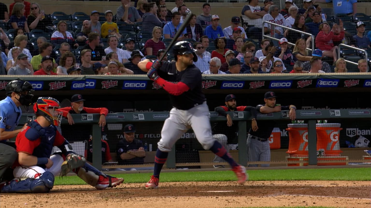 Austin Hedges' solo home run | 05/13/2022 | Cleveland Guardians