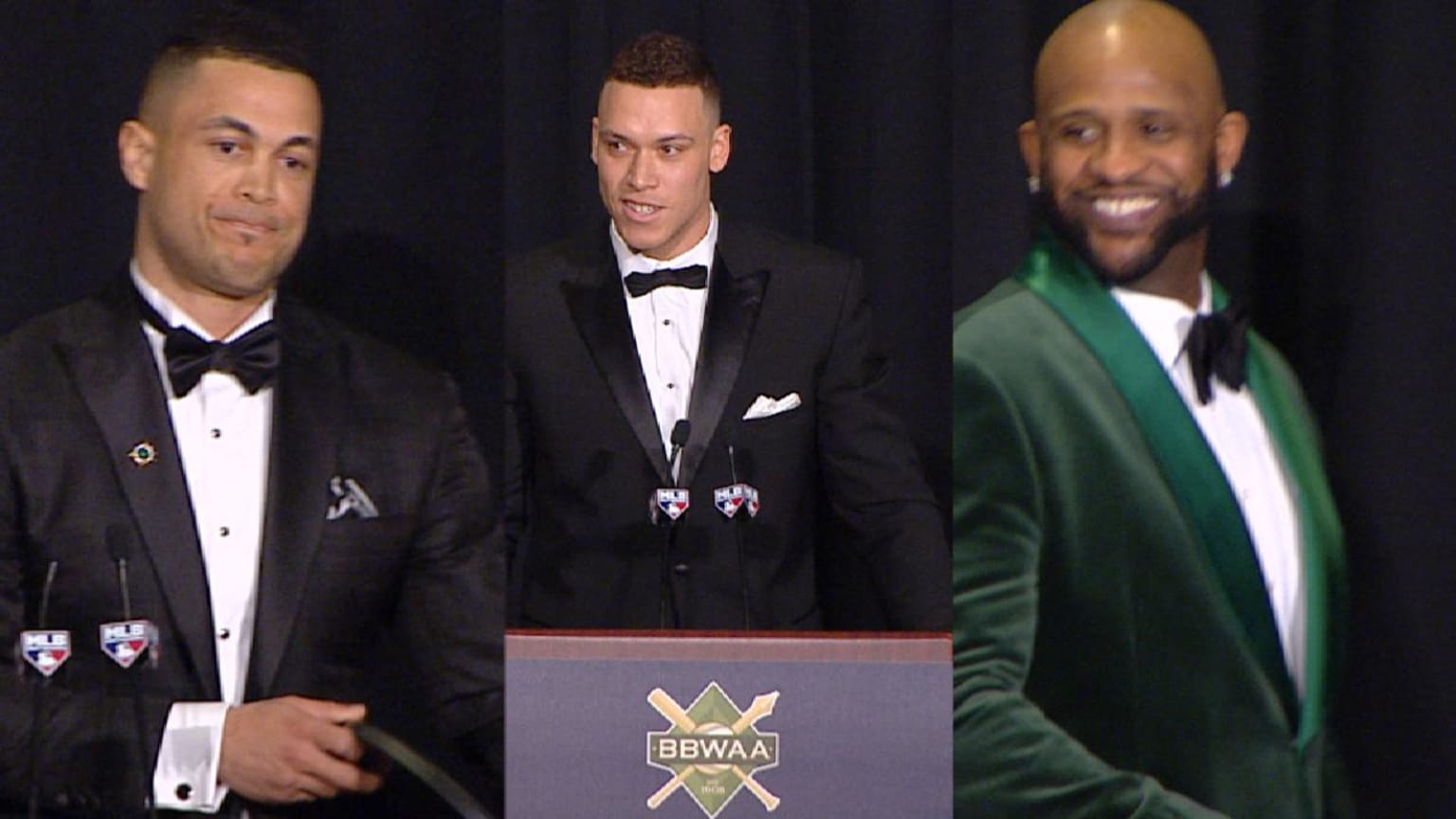 Plenty of Yankees excitement at BBWAA Dinner | 01/29/2018 | New York ...