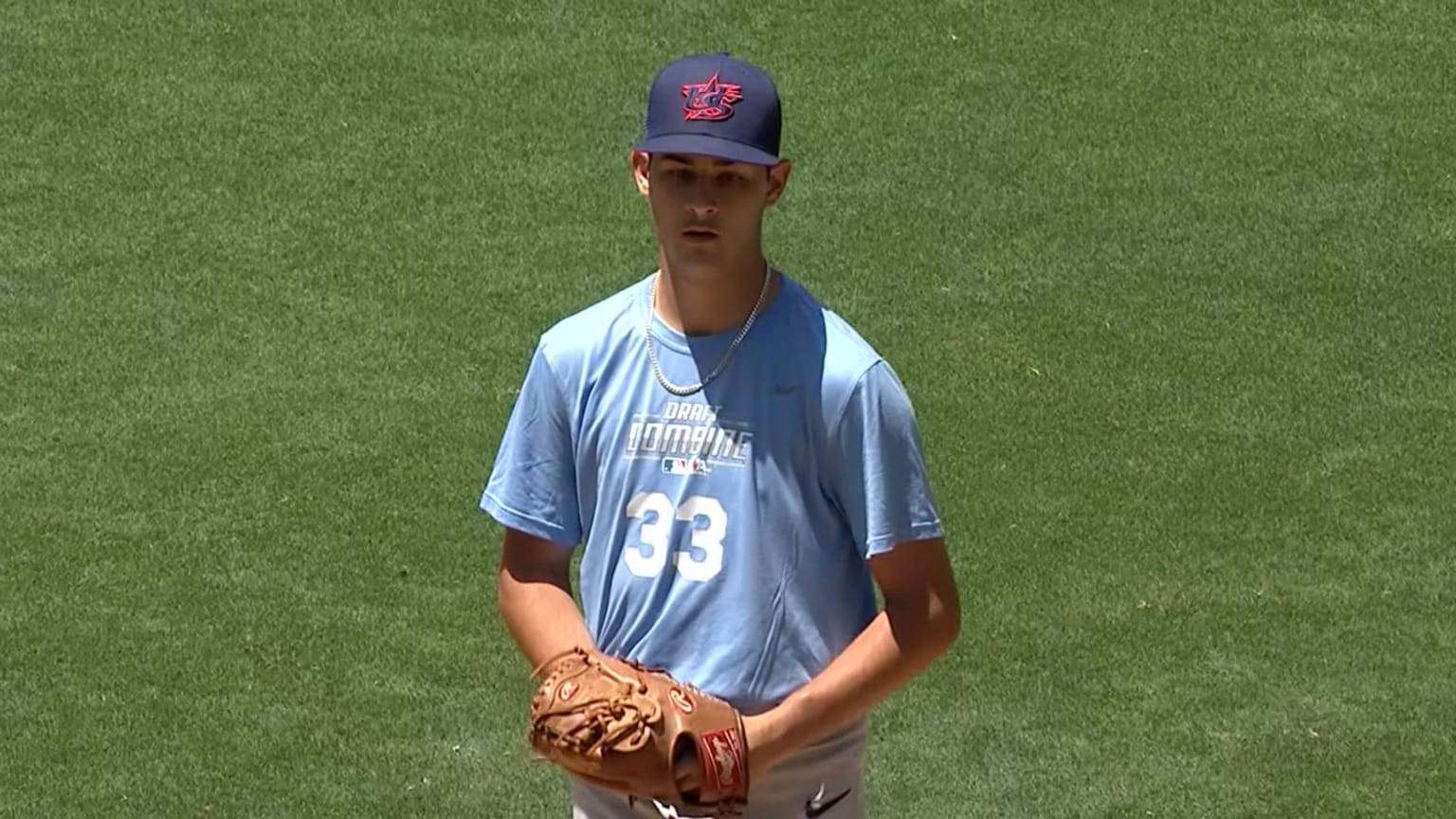 Michael Forret fans four batters in the Draft Combine | 06/18/2022 ...
