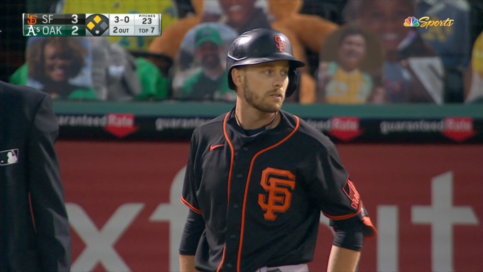 Austin Slater extends lead with two-run double | 07/20/2020 | Boston ...