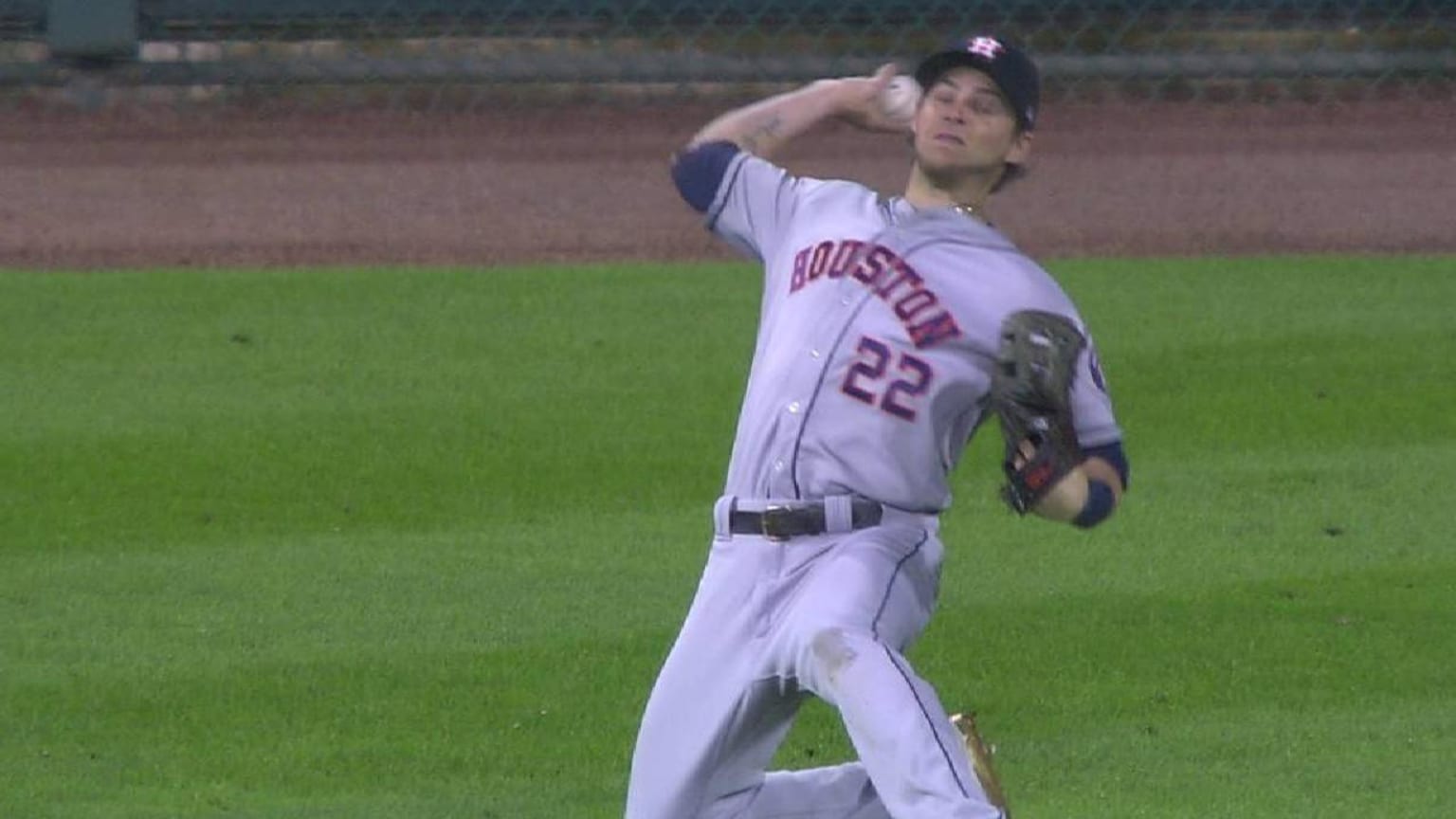 HOU@DET: Reddick makes shoestring catch, turns DP | 09/10/2018 ...