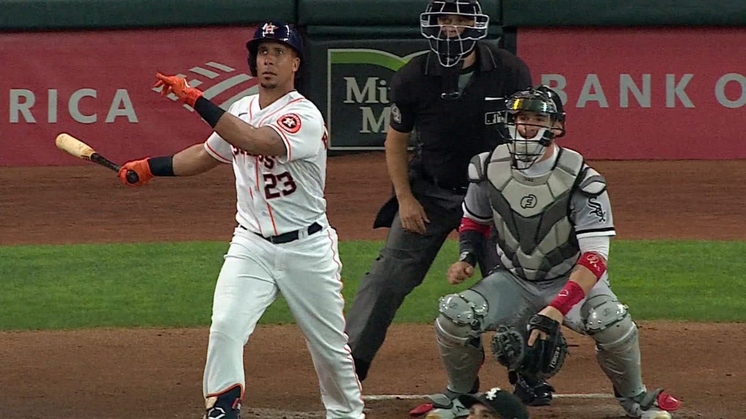 Brantley belts a three-run home run to right-center | 06/17/2021 ...