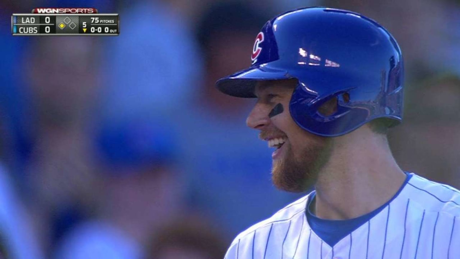 Zobrist singles, gets to third | 05/30/2016 | Chicago Cubs