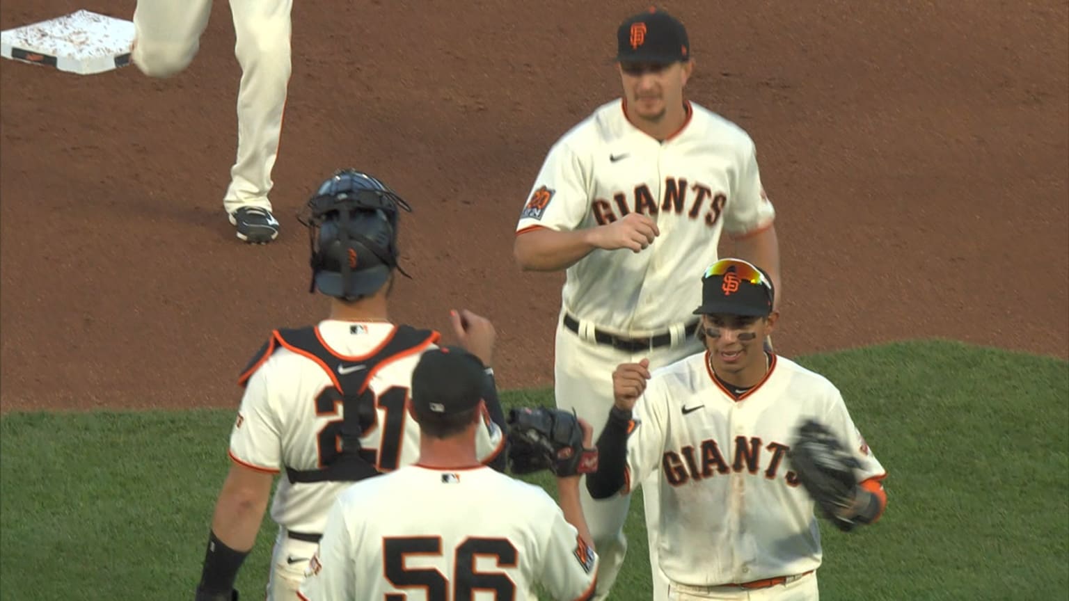 Tony Watson gets the final out | 09/25/2020 | San Francisco Giants