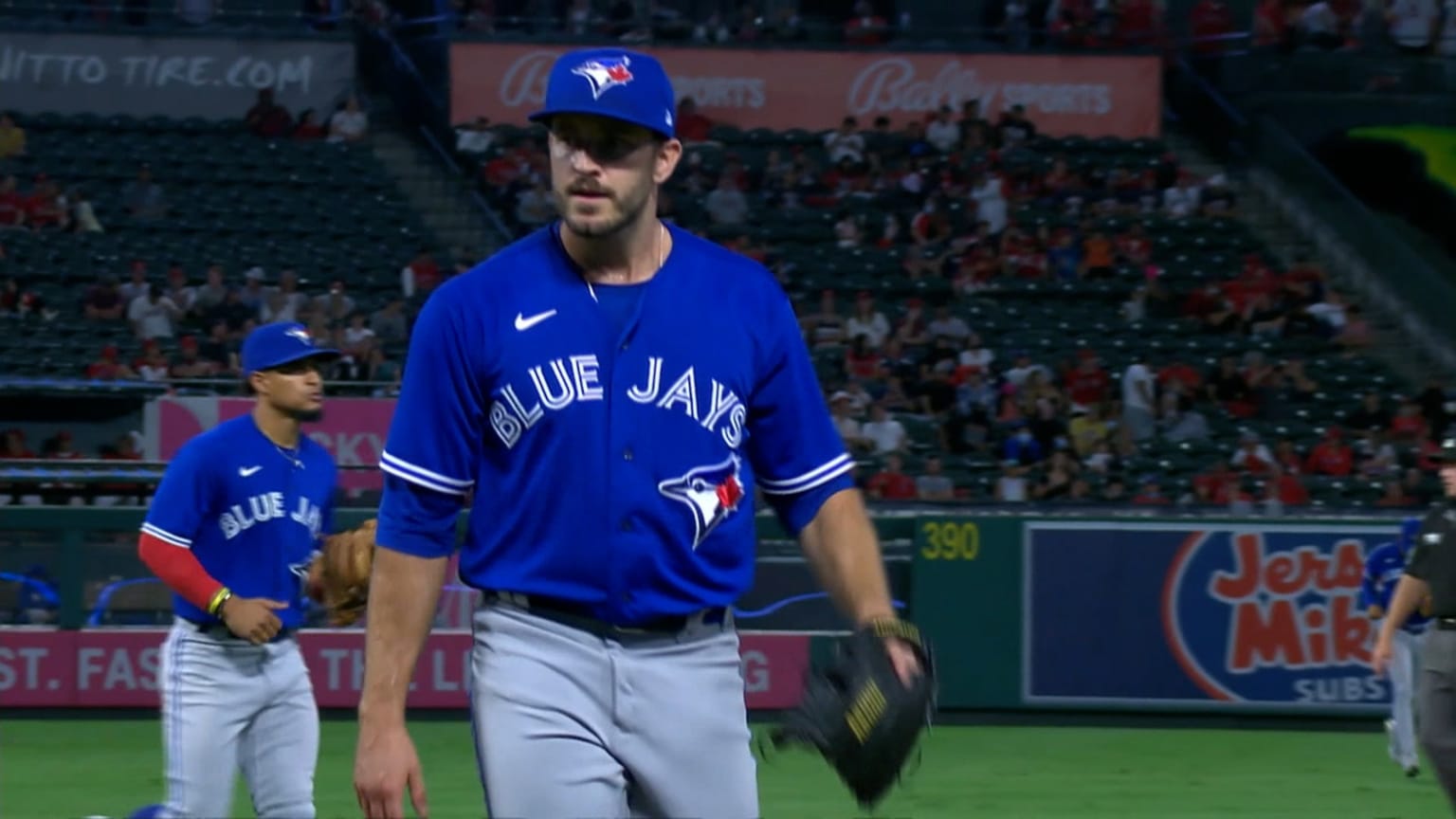 Connor Overton shines on the mound in Toronto debut | 08/12/2021 | Los ...