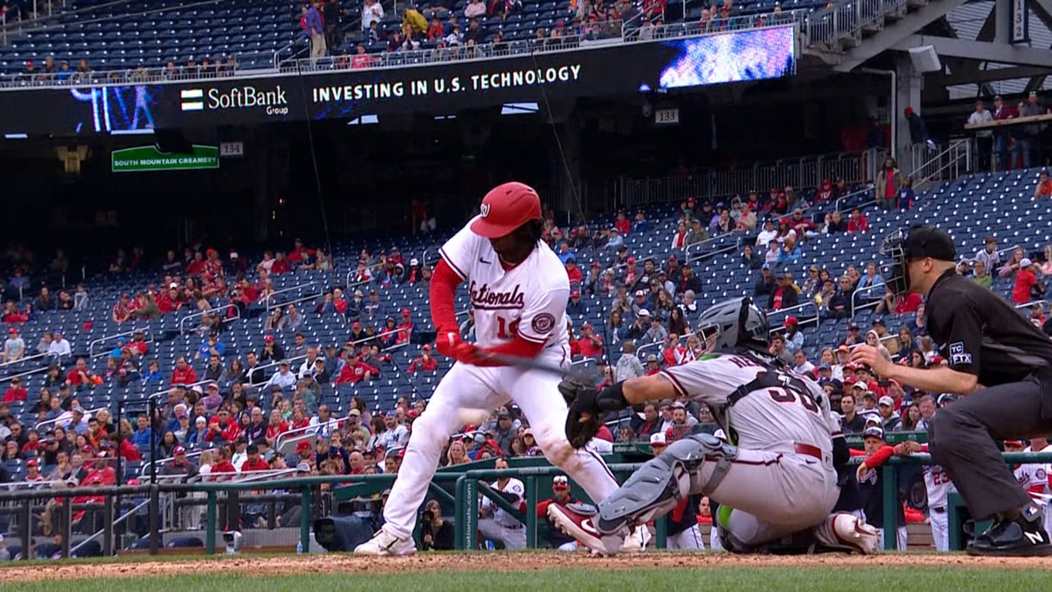 Replay confirms catcher interference in the 8th | 04/21/2022 ...